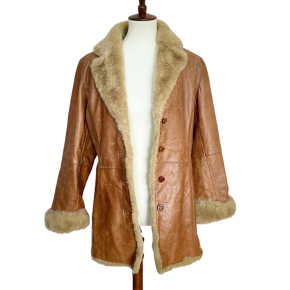 Reaction | Jackets & Coats | Vintage Penny Lane Leather Jacket | Poshmark